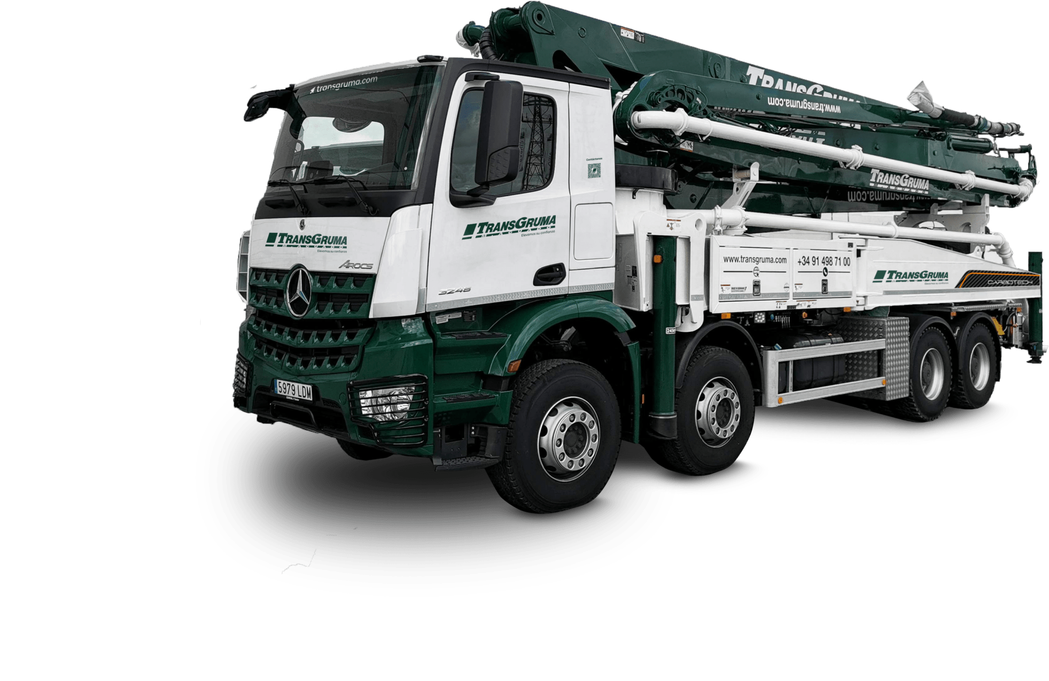 Alquiler De Bomba De Hormigón | Transgruma.com