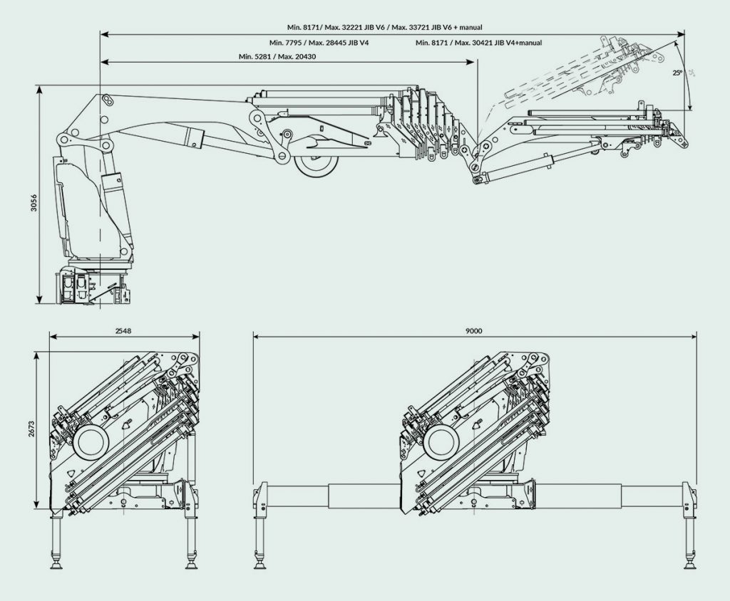 Location CAMION-GRUE HIAB X-HIPRO 638 E-8 JIB | Transgruma.com